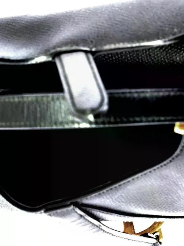 Dior Saddle Handbag Leather Mini Shoulder Bag - Black