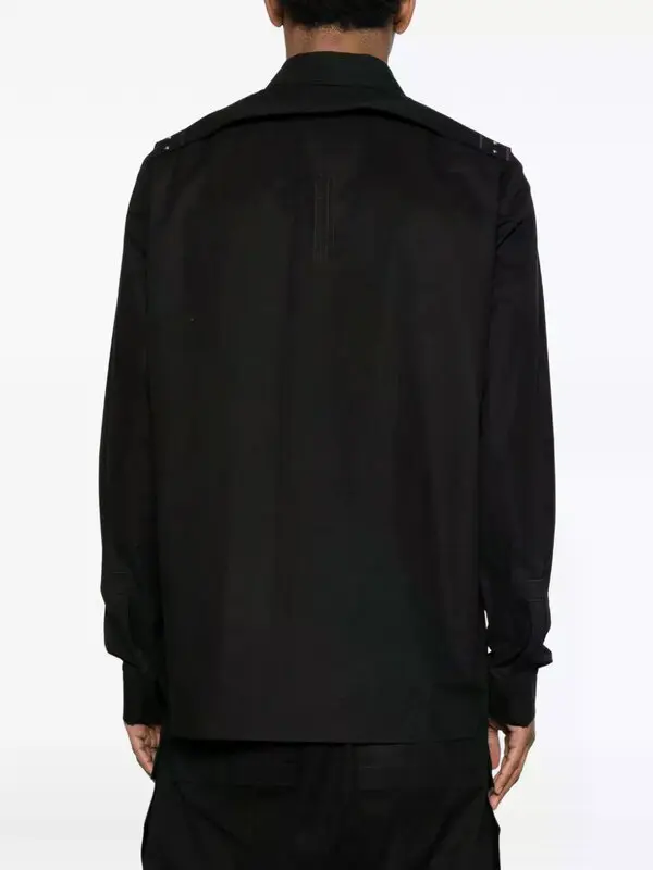 Rick Owens Long-sleeve Classic-collar Shirt