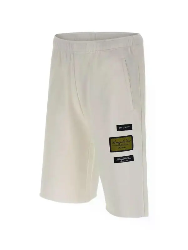 MAISON MARGIELA Logo Patch Track Shorts