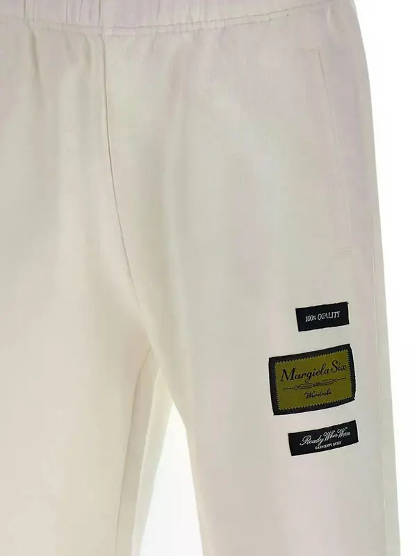 MAISON MARGIELA Logo Patch Track Shorts
