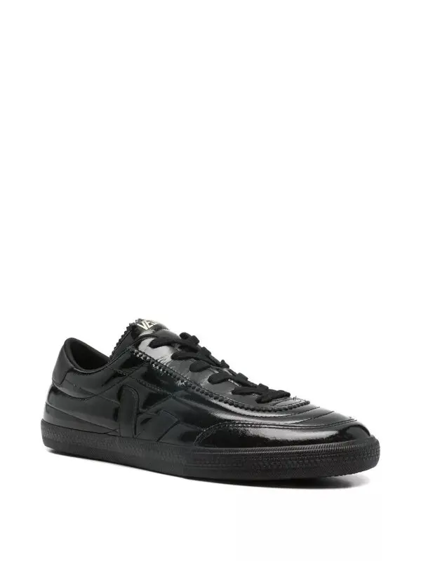 VEJA Patent Leather Sneakers - Black