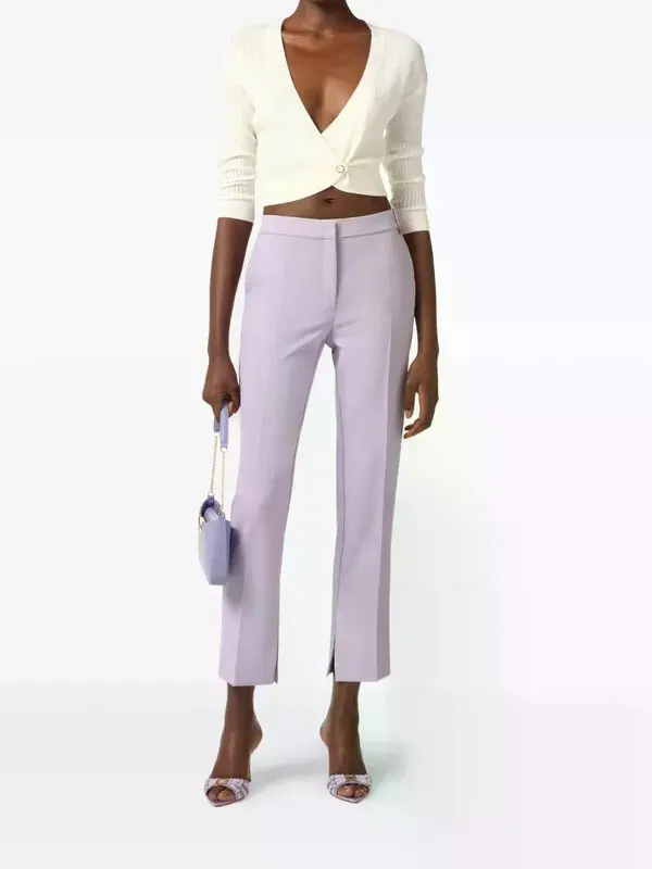 Elisabetta Franchi V-neck Cropped Cardigan