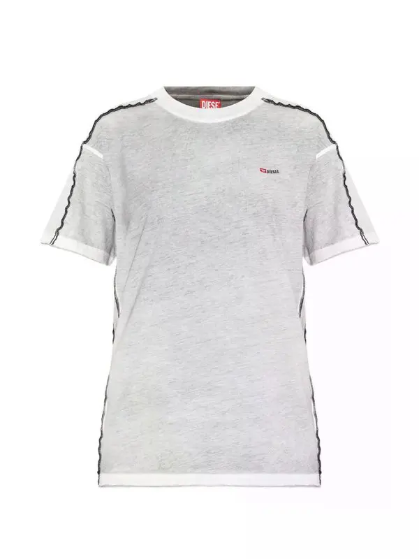 DIESEL® T-shirt With Embroidered Logo