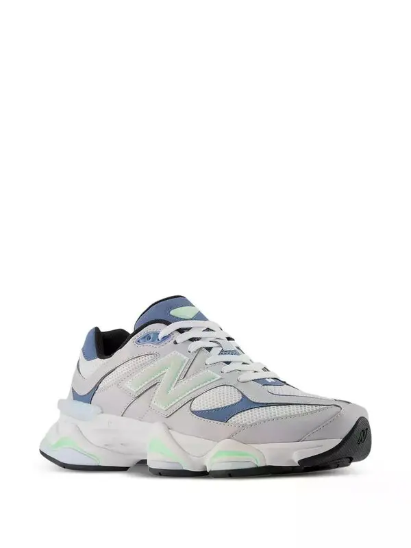 NEW BALANCE 9060 Panelled Design Sneakers - Grey