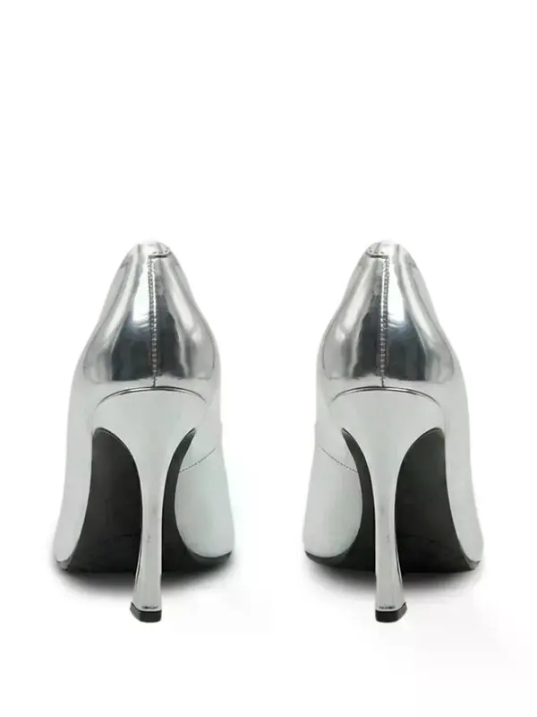 MARINE SERRE Ms Kiss Pumps - Silver