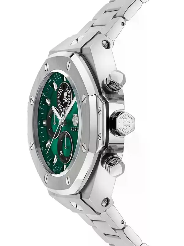 Philipp Plein Chrono Royal 45mm Stainless Steel Watch