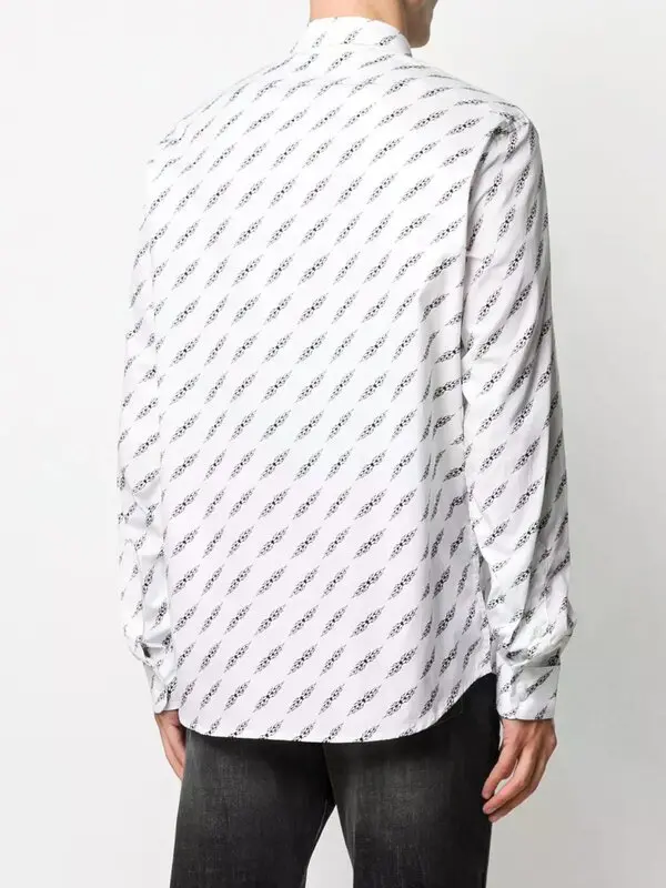 DIESEL® Graphic Print Long-sleeved Shirt