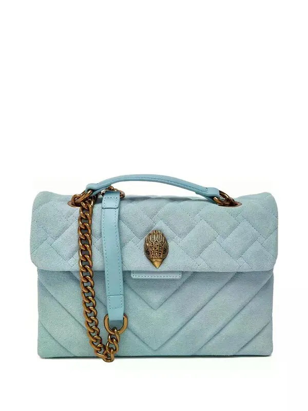 Kurt Geiger Quilted Chain Shoulder Bag - Blue