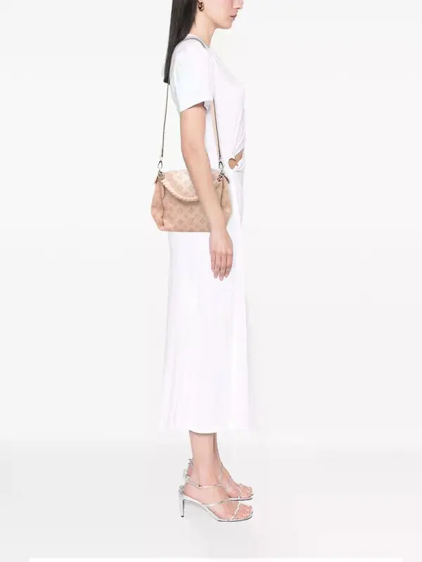 LOUIS VUITTON 2016 Monogram Mahina Babylone Chain Bb Satchel - Pink