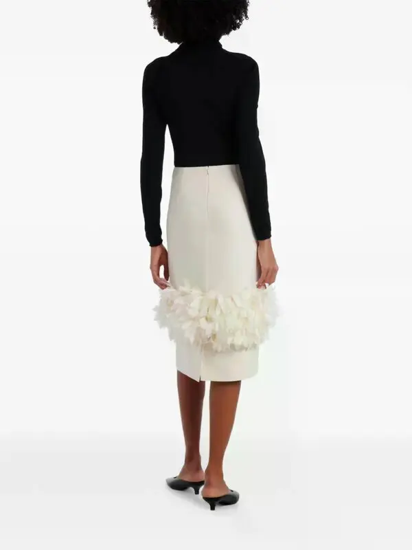 TOTEME Appliqué Midi Skirt