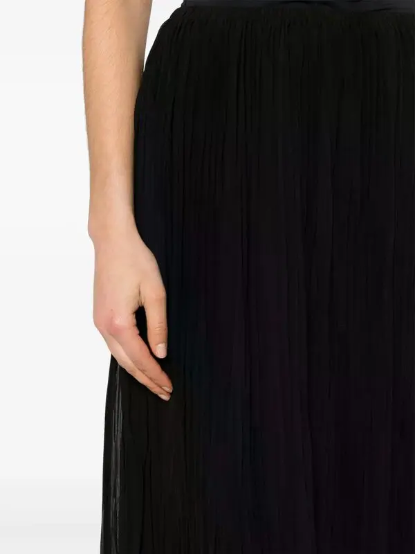 Fabiana Filippi Plissé Midi Skirt