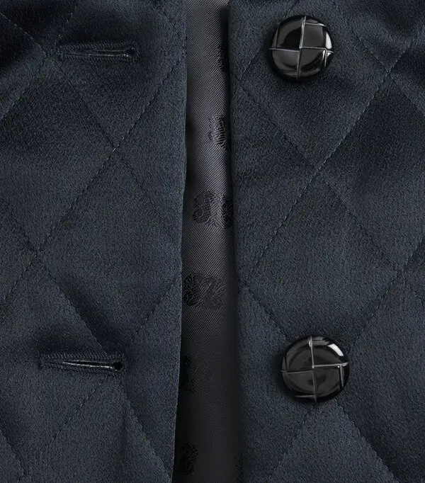 BLAZÉ MILANO Quilted Gliss Cropped Jacket