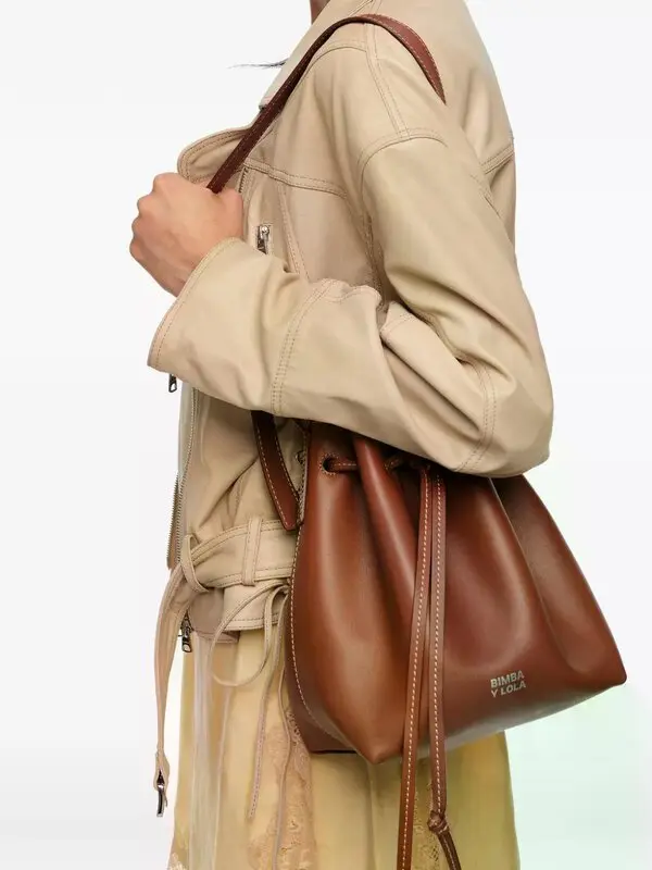 Bimba Y Lola Carlino Large Bucket Bag