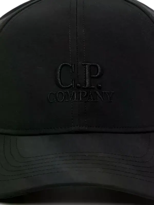 C.P. COMPANY Logo Baseball Cap - Black