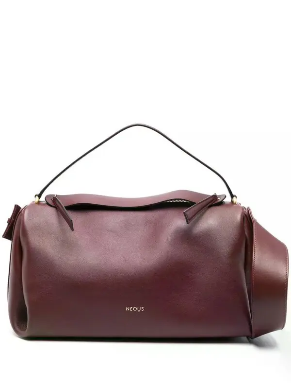 NEOUS Scorpius Leather Tote Bag - Red
