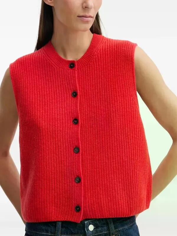 Marc O'polo Buttoned Knitted Vest