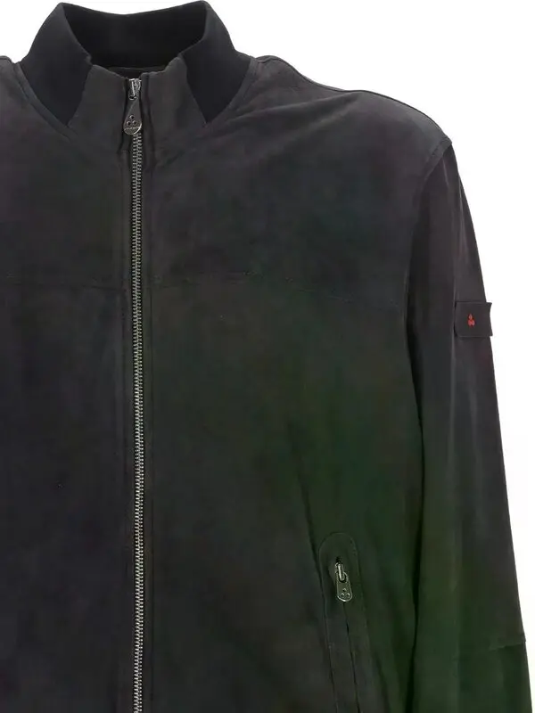Peuterey Zip Leather Jacket