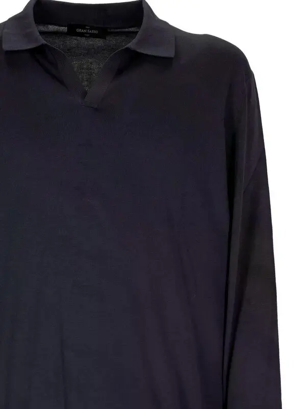 GRAN SASSO Polo-collar Sweater