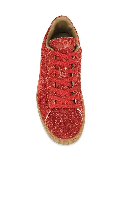 PUMA X Danielle Cathari Suede Fuzzy Sneaker