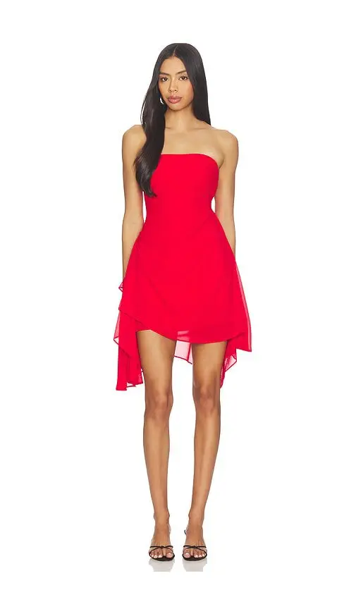 MORE TO COME Mini Dress - Red