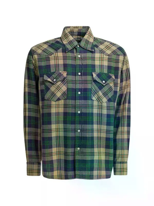 Kapital Plaid Pocket Shirt