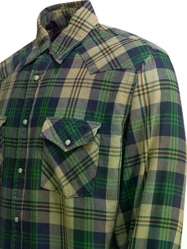 Kapital Plaid Pocket Shirt