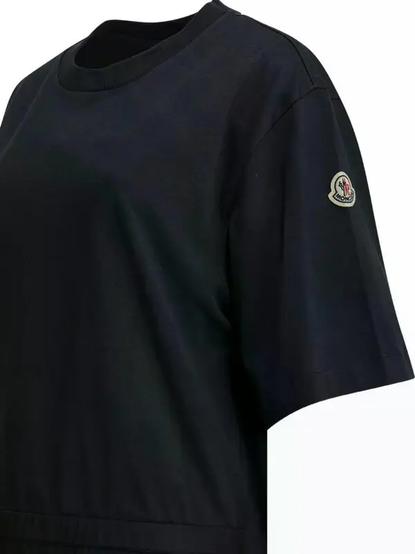 Moncler Mini T-shirt Dress - Black
