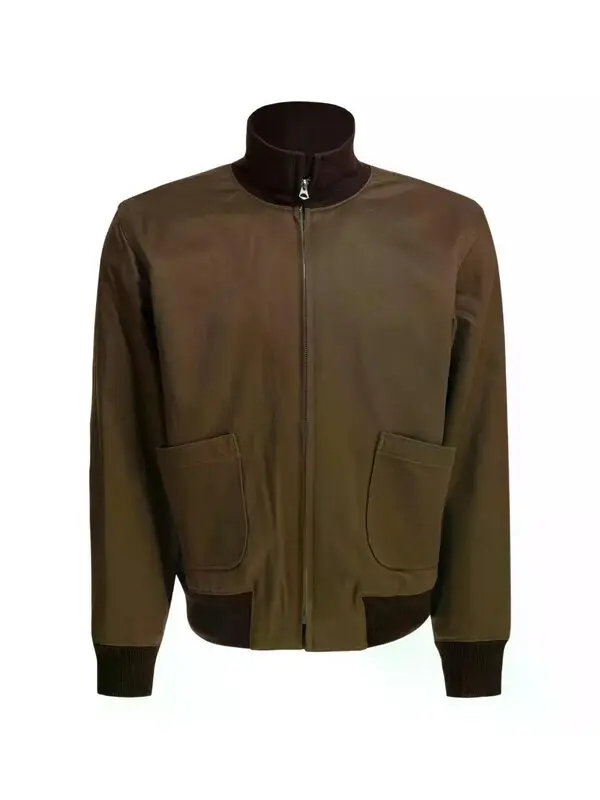 BUZZ RICKSON'S Patch-pocket Bomber Jacket