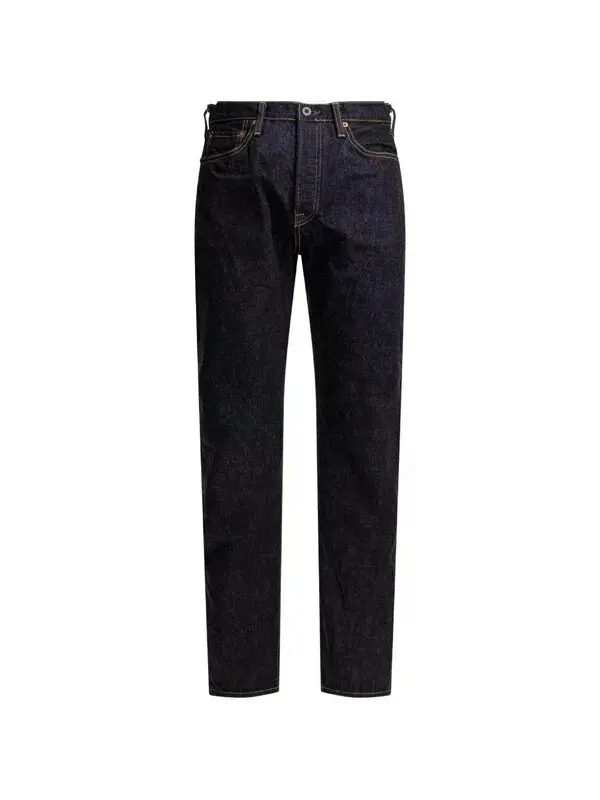 Kapital Logo Patch Jeans - Blue