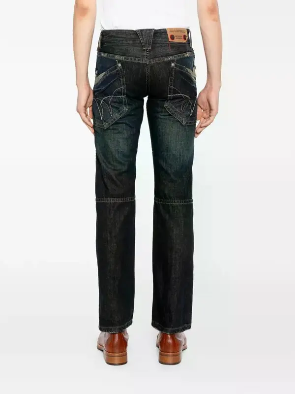 TOUGH JEANSMITH Distressed Denim Trousers