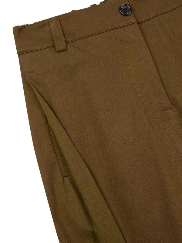 STUDIO TOMBOY Straight-leg Trousers - Brown