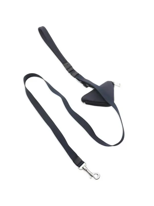 Prada Logo Plaque Lead Pet Accessory