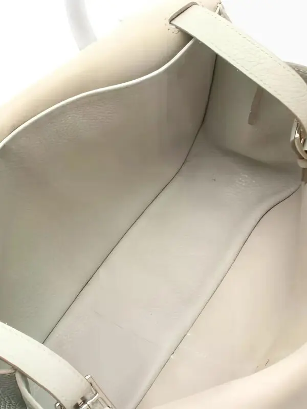 Hermès 31 Leather Tote Bag - Neutrals