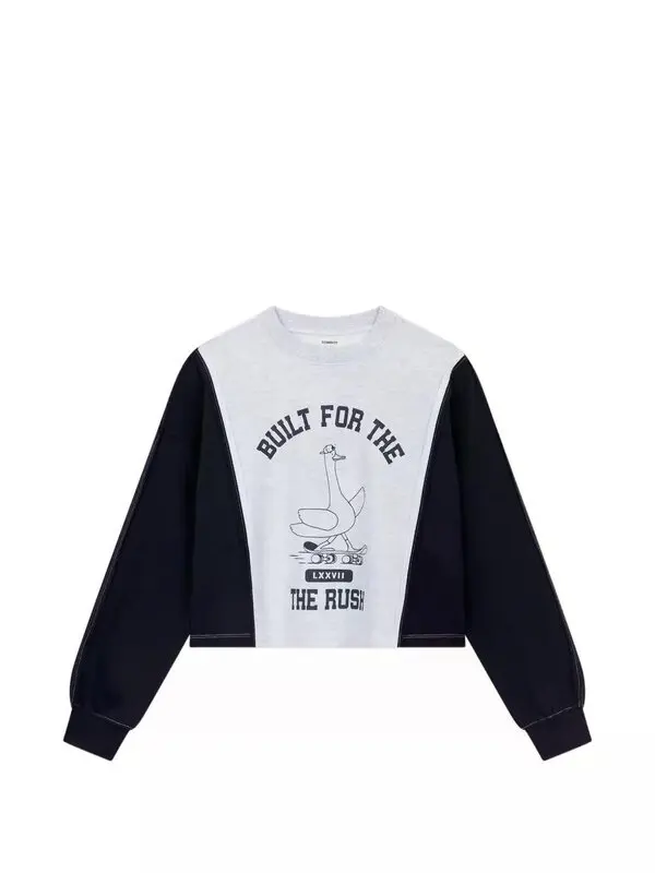 STUDIO TOMBOY Printed Long Sleeve Sweatshirt