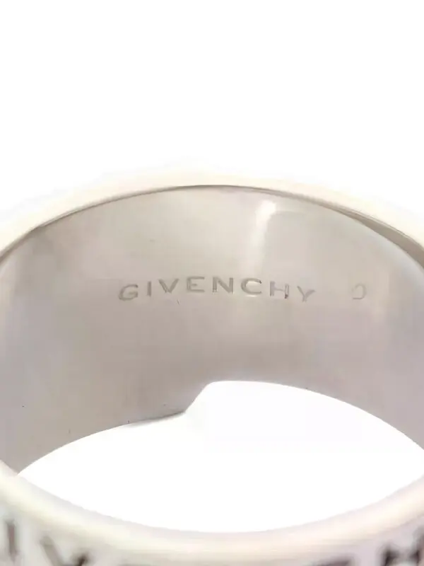 Givenchy 2010s Logo-engraved Ring