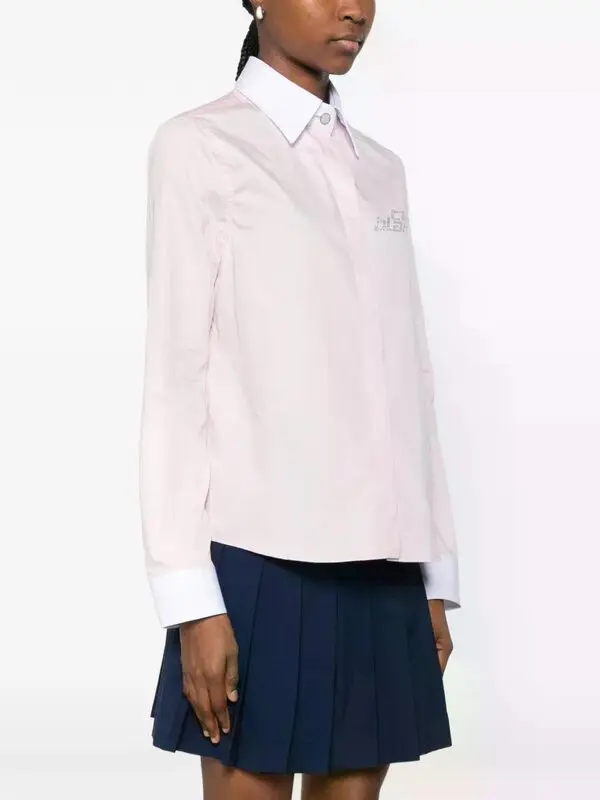 Casablanca Crystal Embellishment Shirt