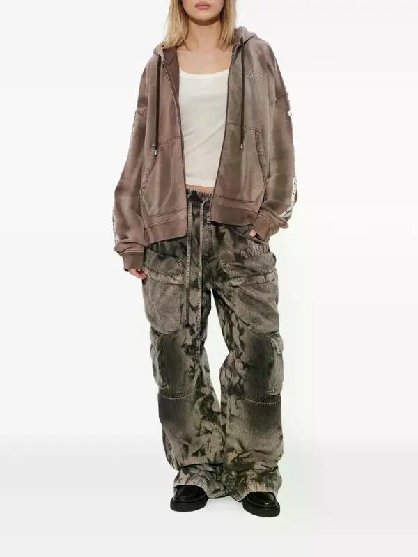 Amiri Cargo Trousers With Stud Embellishment