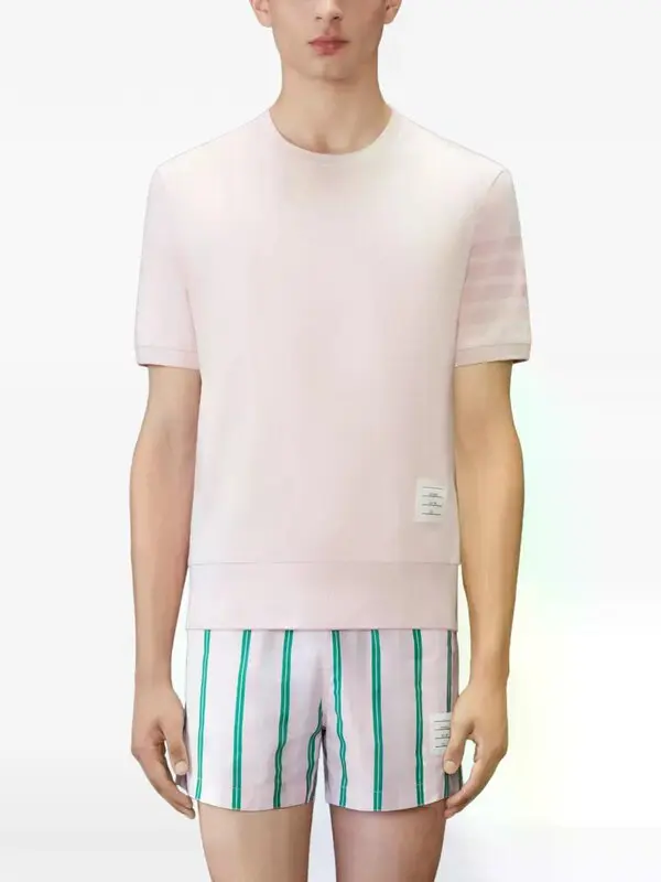 Thom Browne Stripe-detail T-shirt