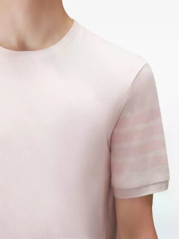 Thom Browne Stripe-detail T-shirt