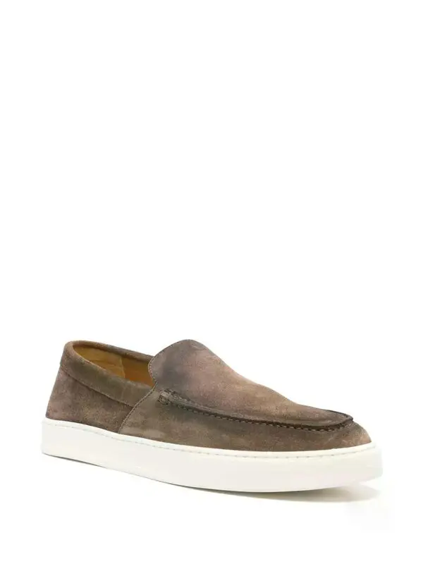 DOUCAL'S Leather Loafers - Blue