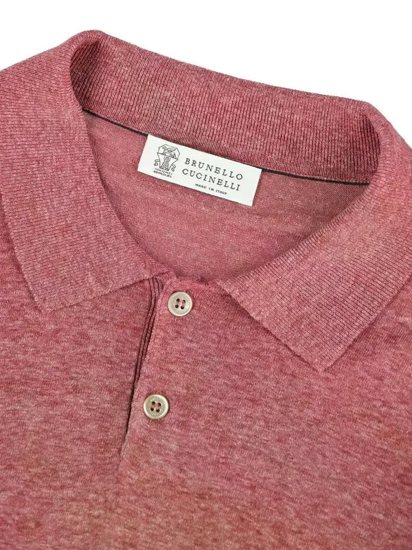Brunello Cucinelli Short-sleeve Polo Shirt
