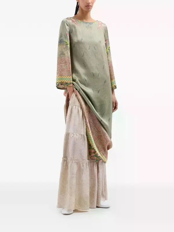 PIERRE-LOUIS MASCIA Floral Paisley Maxi Dress