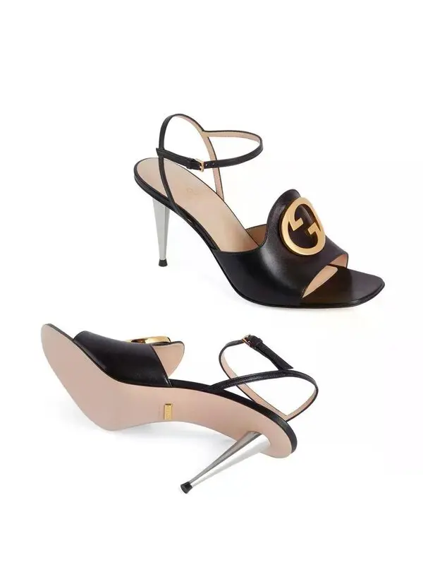 Gucci Blondie Leather Sandals