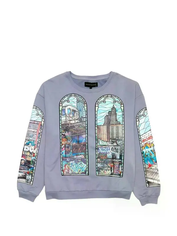 WHO DECIDES WAR Politics As Usual Crew-neck Sweatshirt - Grey