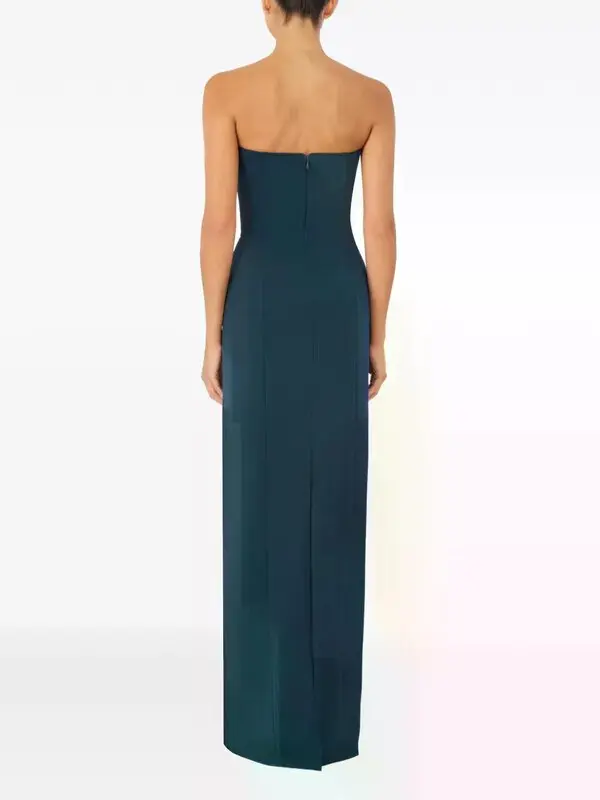 Jenny Packham Estelle Strapless Gown - Blue