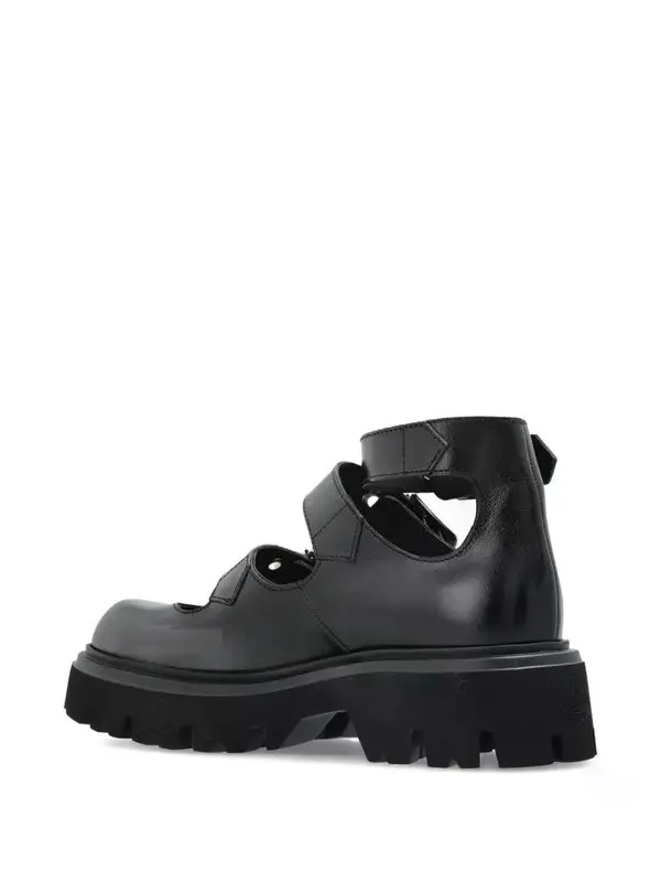 VIVIENNE WESTWOOD Bacchus Buckled Platform Mary Janes