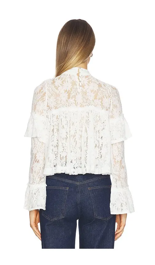 Free People Lilabeth Lace Top