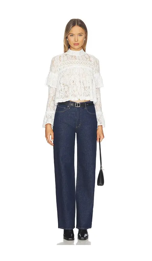Free People Lilabeth Lace Top