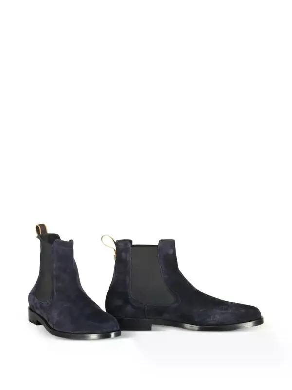 MOORER Borgoni Suede Chelsea Boots