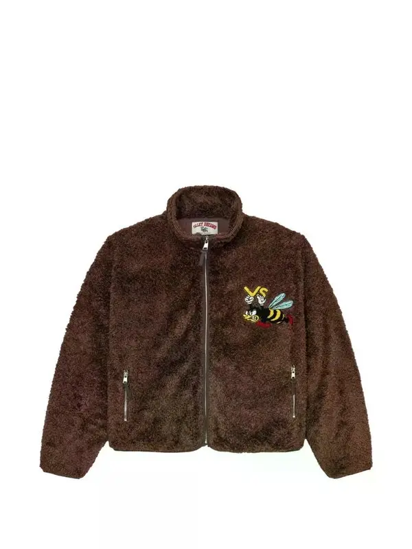 VALE FOREVER Lenny Fleece Zip-up Sweatshirt